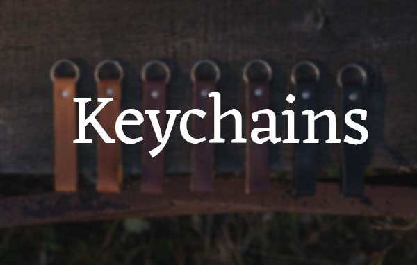 All Things Key Chains – Jones & Co. Leatherworks
